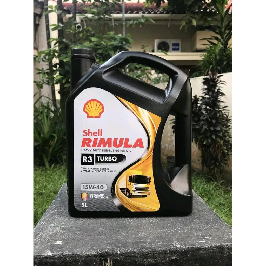 Jual Stok Terakhir Ori Oli Shell Helix Rimula R3 Turbo Diesel Sae 15W ...