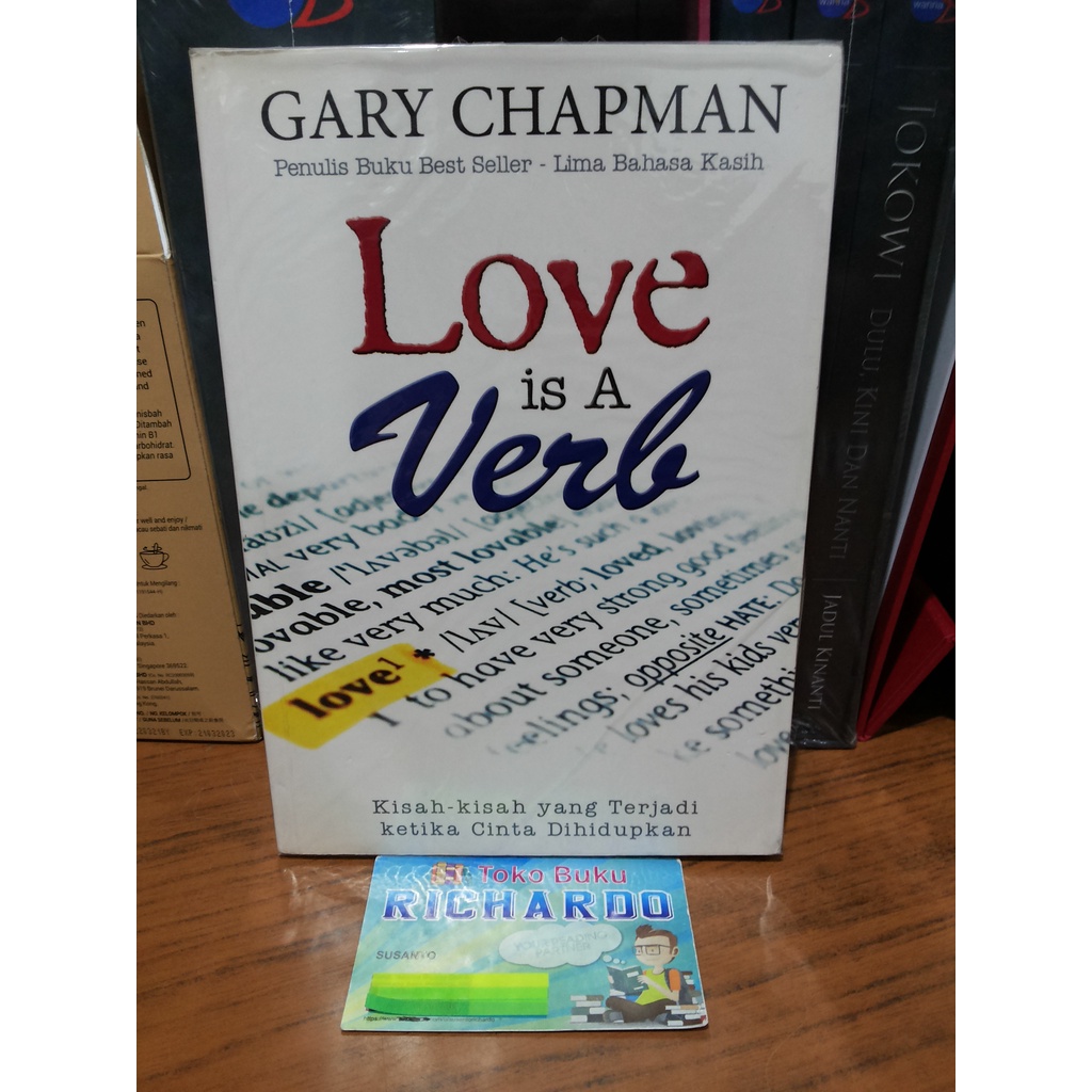 Jual Buku Love is A Verb --- Gary Chapman | Shopee Indonesia