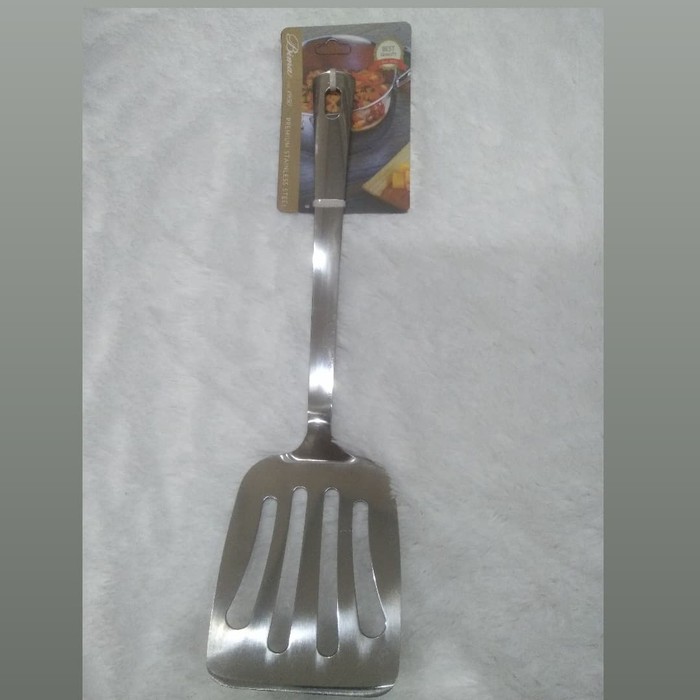 Jual BIMA SPATULA BP0112508NP LUBANG SODET SUTIL MASAK FULL STAINLESS ...