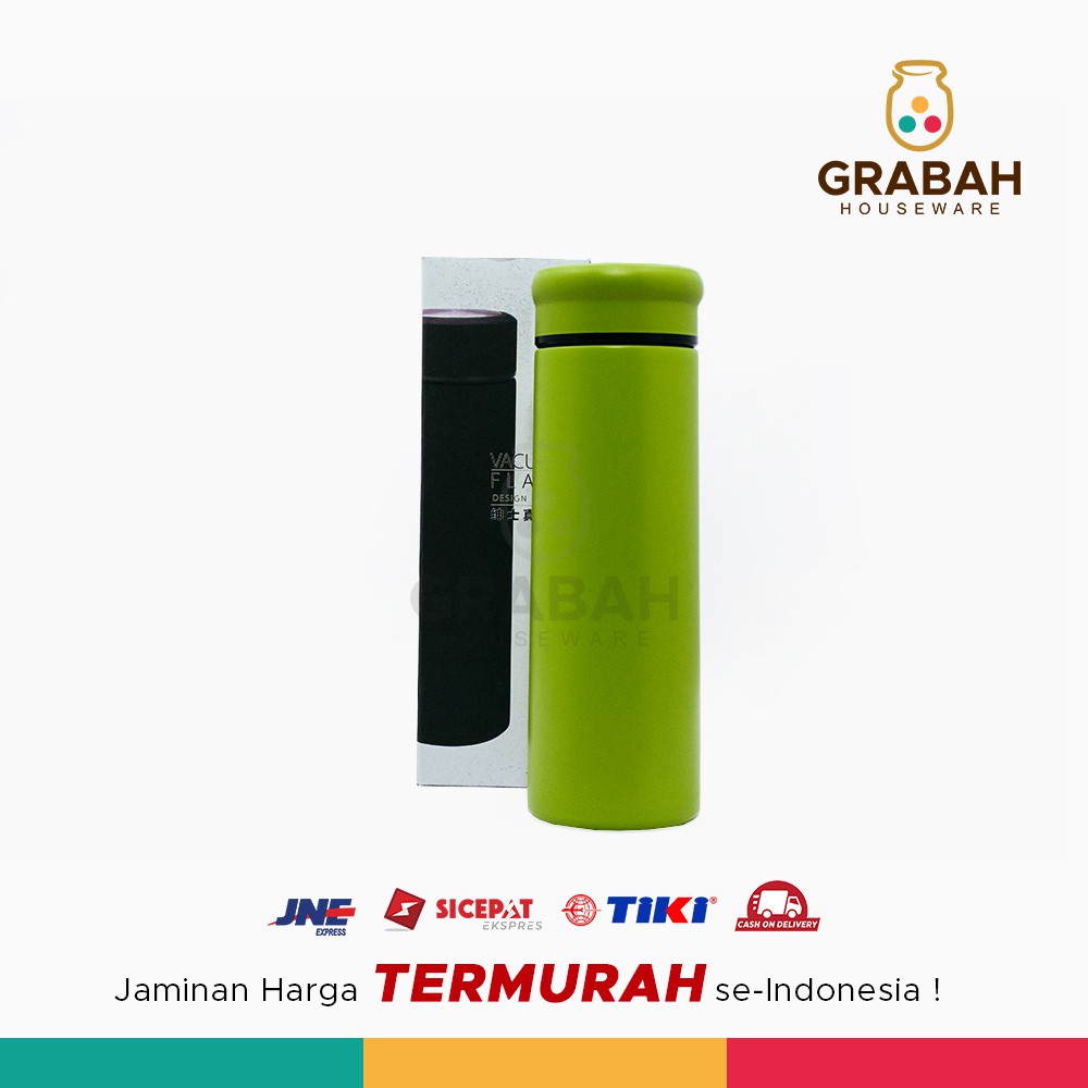 Jual Tumbler Travel Termos Botol Minum Tempat Air Panas Botol Stainless Steel Vacuum Flask Solid ...
