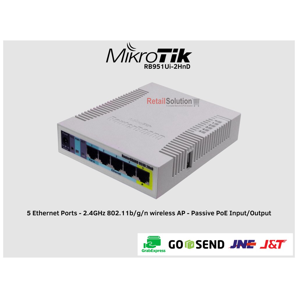 Jual Mikrotik Routerboard RB951Ui-2HND | Shopee Indonesia