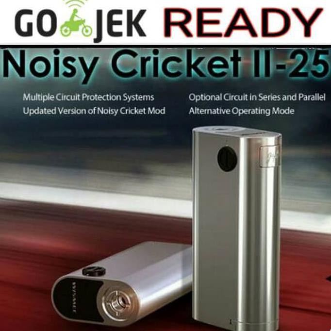 Jual Authentic Wismec Noisy Cricket Ii - 25 ( By Jay Bo Criket 2 ...