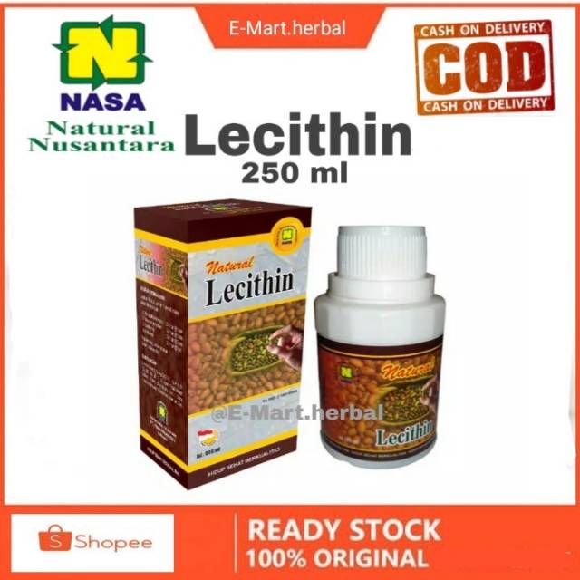 Jual [COD] terlaris natural lecith nasa 250 cc - lecithin obat semua ...