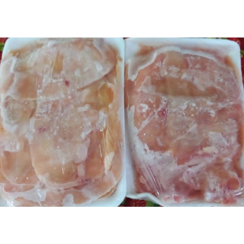 Jual Daging Ayam Slice/Fillet Ayam Slice Tipis Frozen 500g | Shopee ...