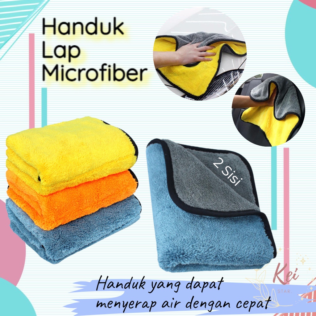 Jual Kain Lap Handuk Microfiber 800gsm 45 x 38 cm | Shopee Indonesia