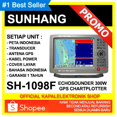 Jual PENGGANTI GPS 585 PLUS SH1098F GPS PLOTTER ECHOSOUNDER SH 1098 F GARMIN 300W | Shopee Indonesia