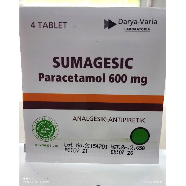 Jual Paracetamol Sumagesic | Shopee Indonesia