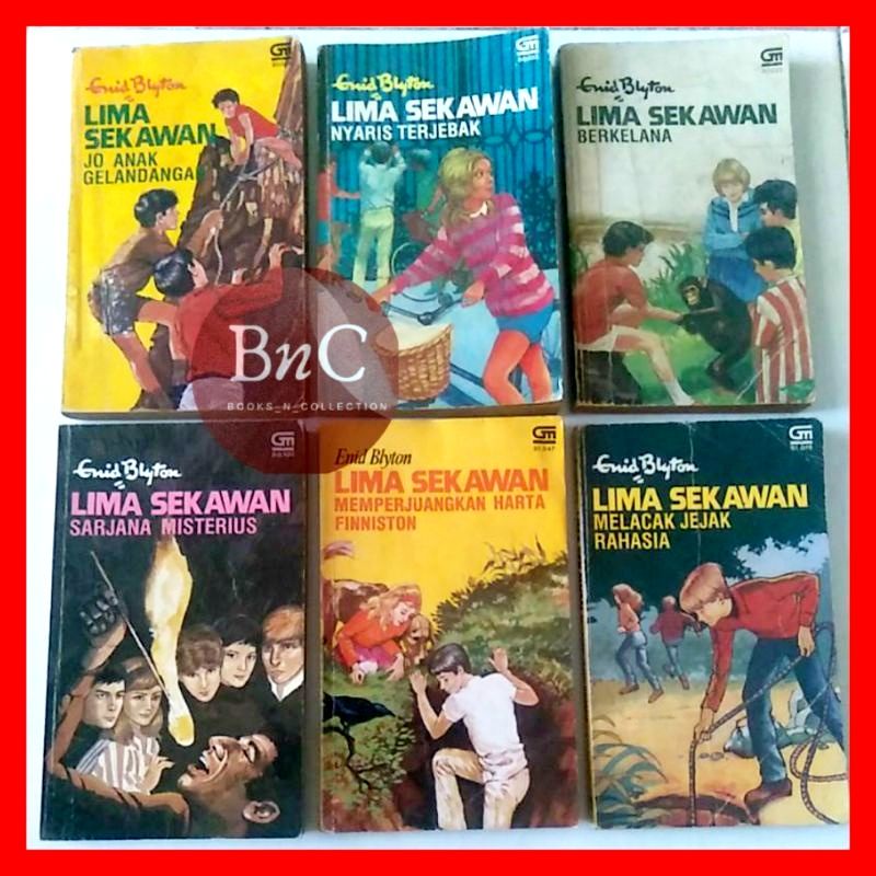 Jual Novel enid blyton Lima sekawan | Shopee Indonesia