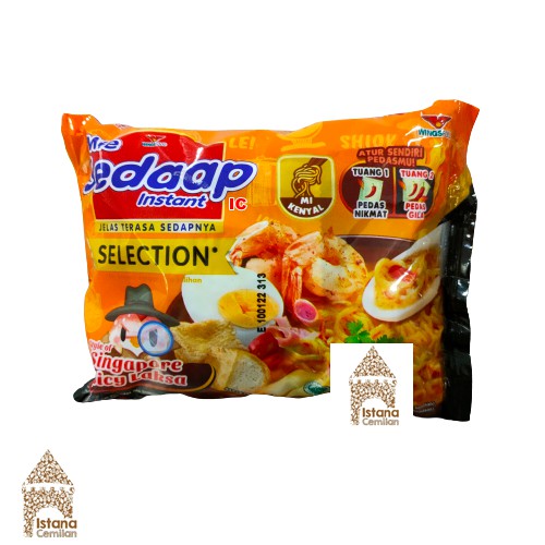 Jual Sedaap Instant Selection Singapore Spicy Laksa | Mie Instan Kuah ...