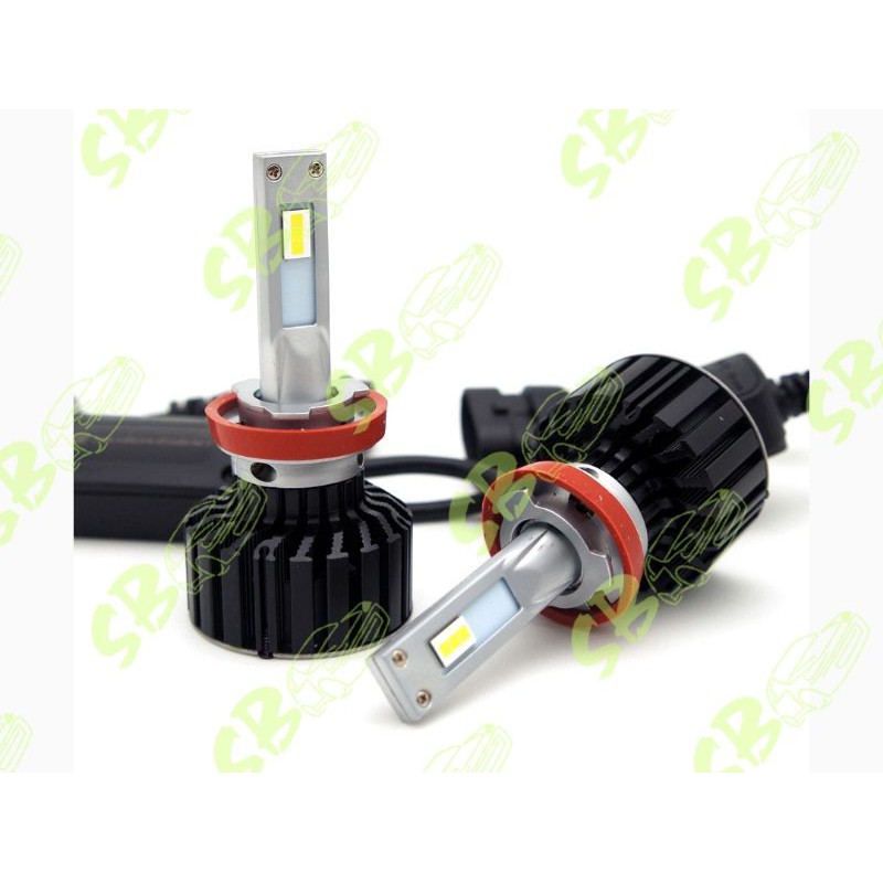 Jual Autovision LED H11 LCS Carbon 9-16v 40watt 5000 kelvin lampu mobil ...