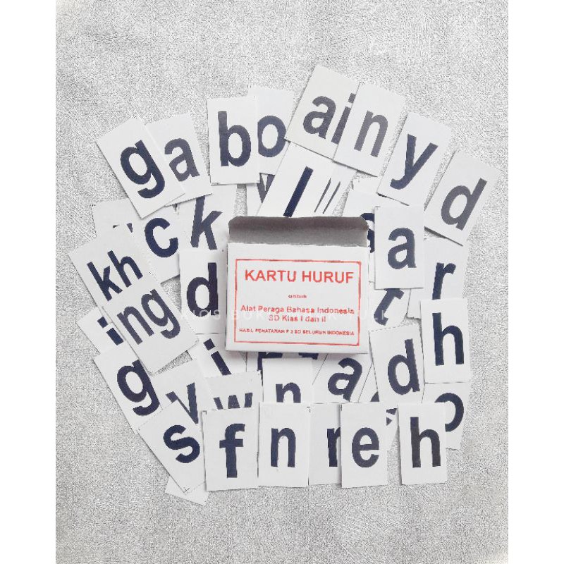 Jual Flash Card Kartu Huruf Murah Flashcard Belajar Baca Anak Mengenal ...