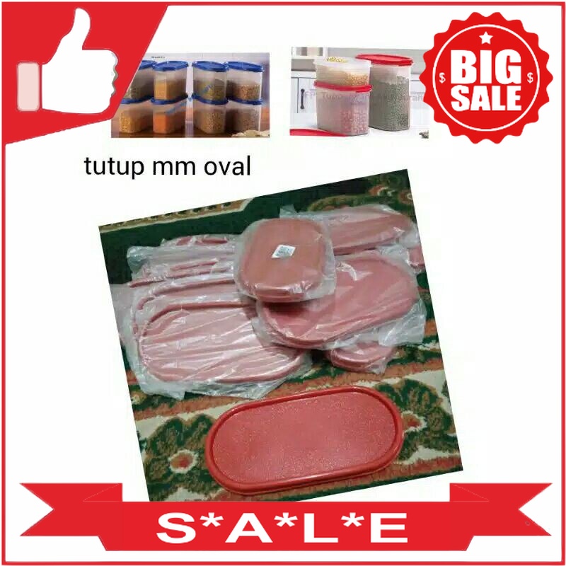 Jual Tupperware SPAREPART seal modular mate oval MM OVAL MERAH ...