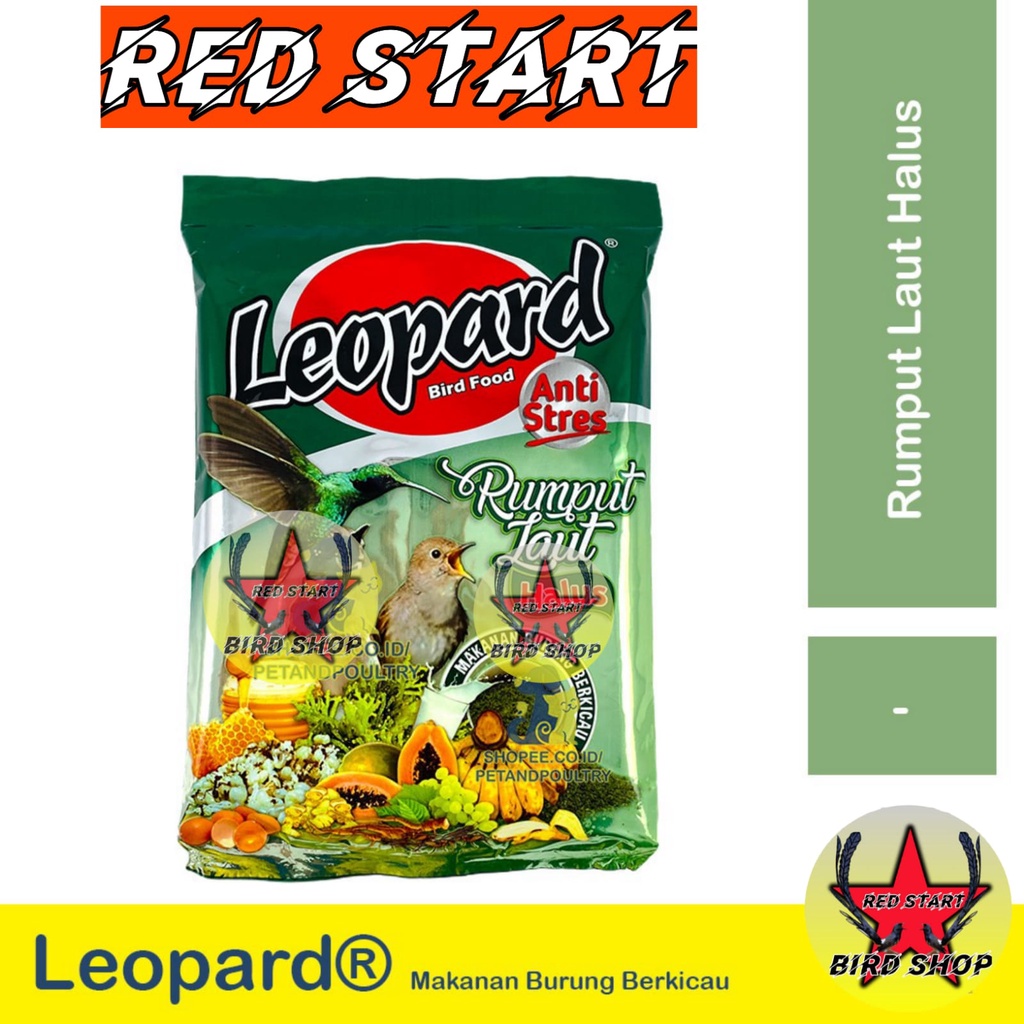 Jual LEOPARD PAKAN PUR VOER HALUS ALUS PAKAN BURUNG PLECI KOLIBRI ...