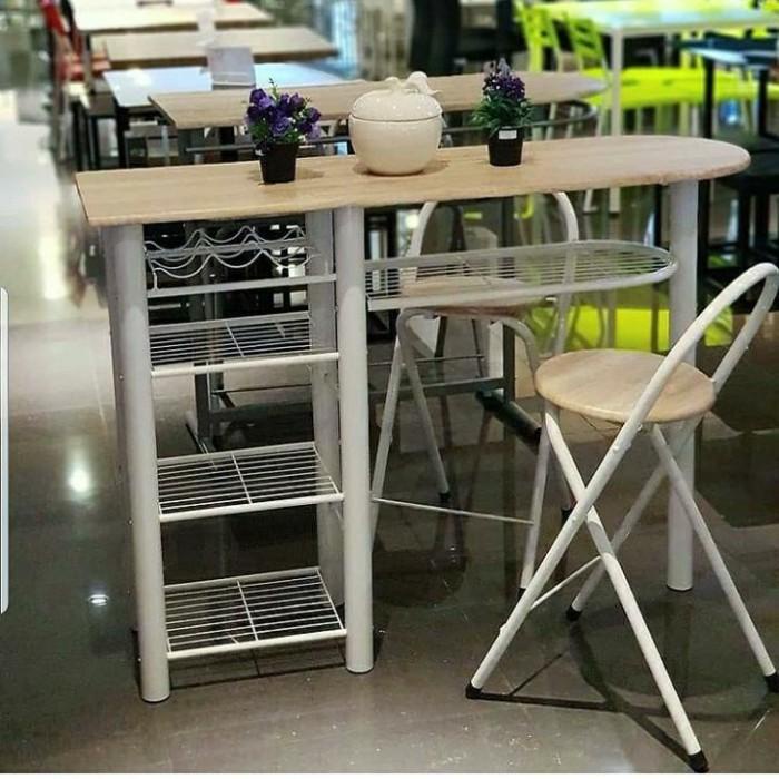 Jual meja bar minimalis set | Shopee Indonesia
