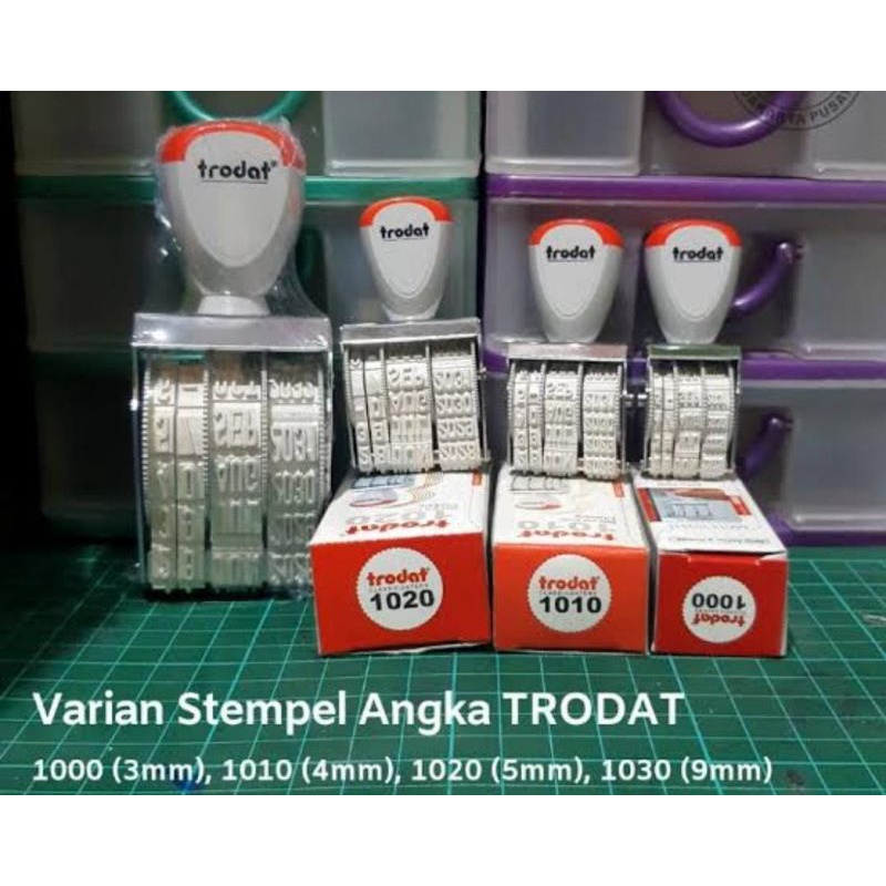 Jual stempel tanggal bulan tahun putar trodat | Shopee Indonesia