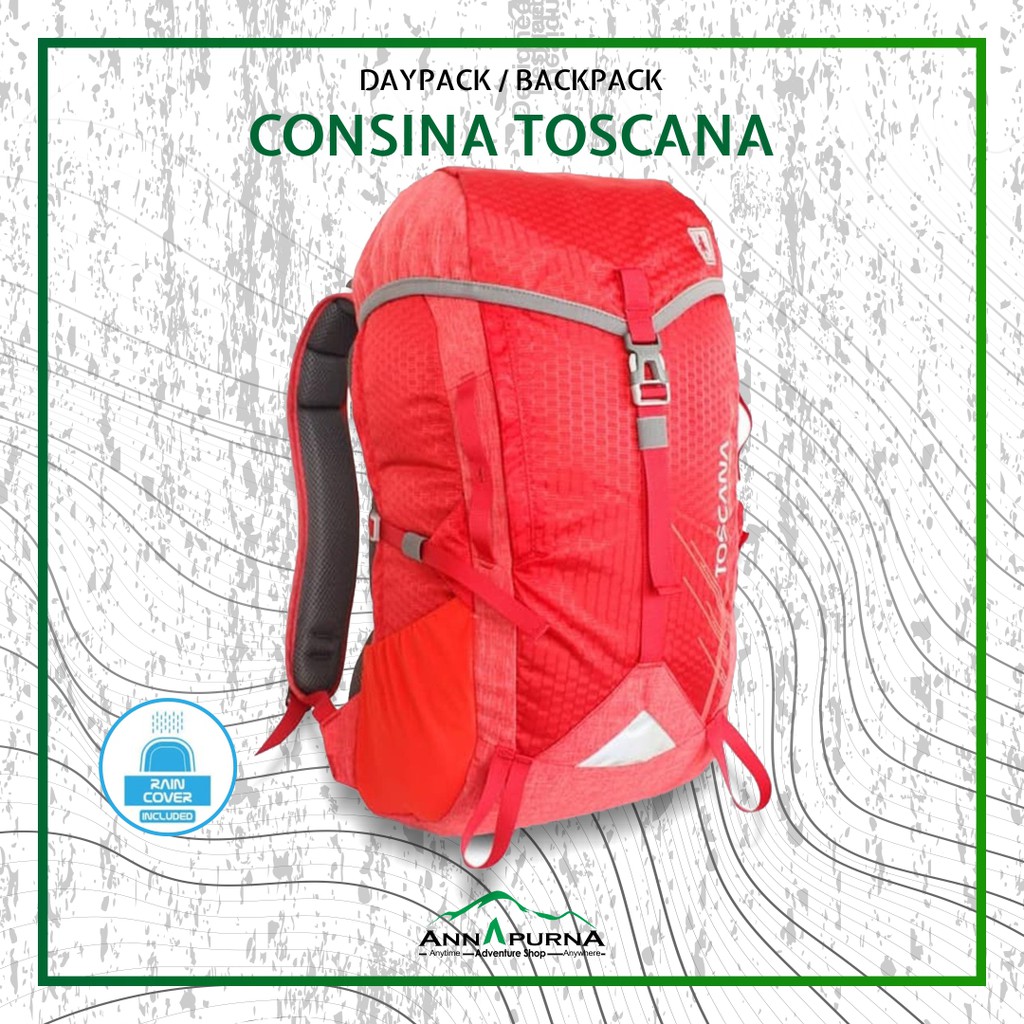 Jual Ransel Gunung / Daypack Consina Toscana 40L Semi Carrier Include ...