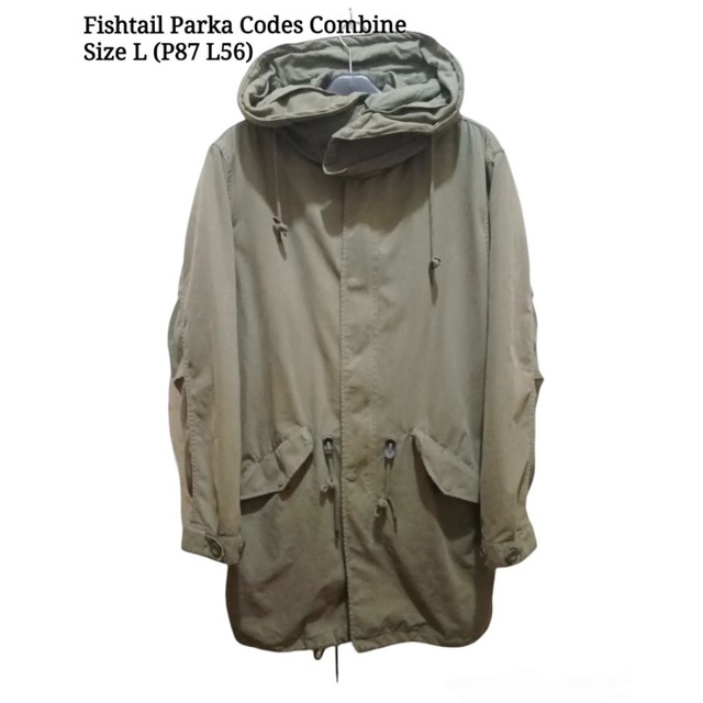 Jual Fishtail Parka Codes Combine basic | Shopee Indonesia