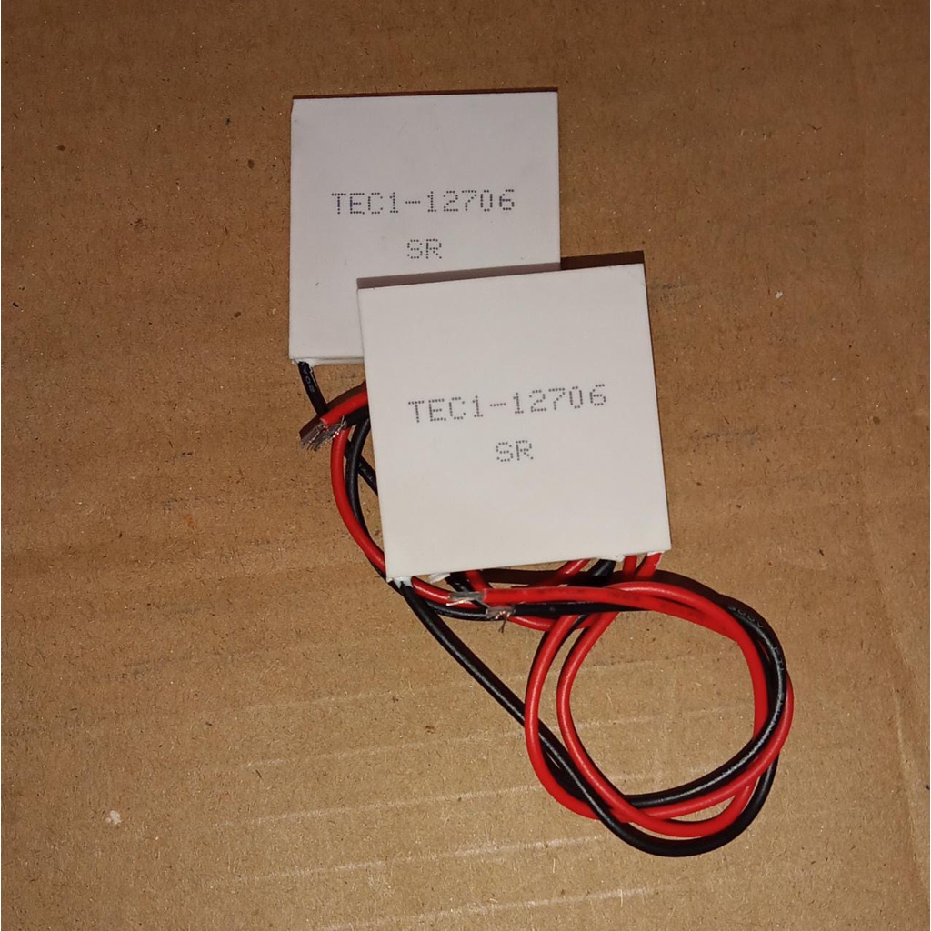 Jual Peltier Keramik Pendingin Dispenser Air TEC1-12076 SR | Shopee ...