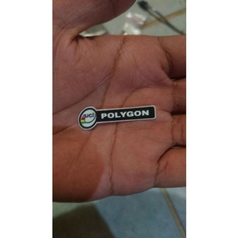 Jual Sticker-Stiker-Decal-Tempelan-Logo-Label Polygon UCI Fork Aproved ...