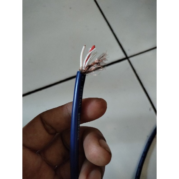 Jual kabel microphone stereo federal singapore | Shopee Indonesia