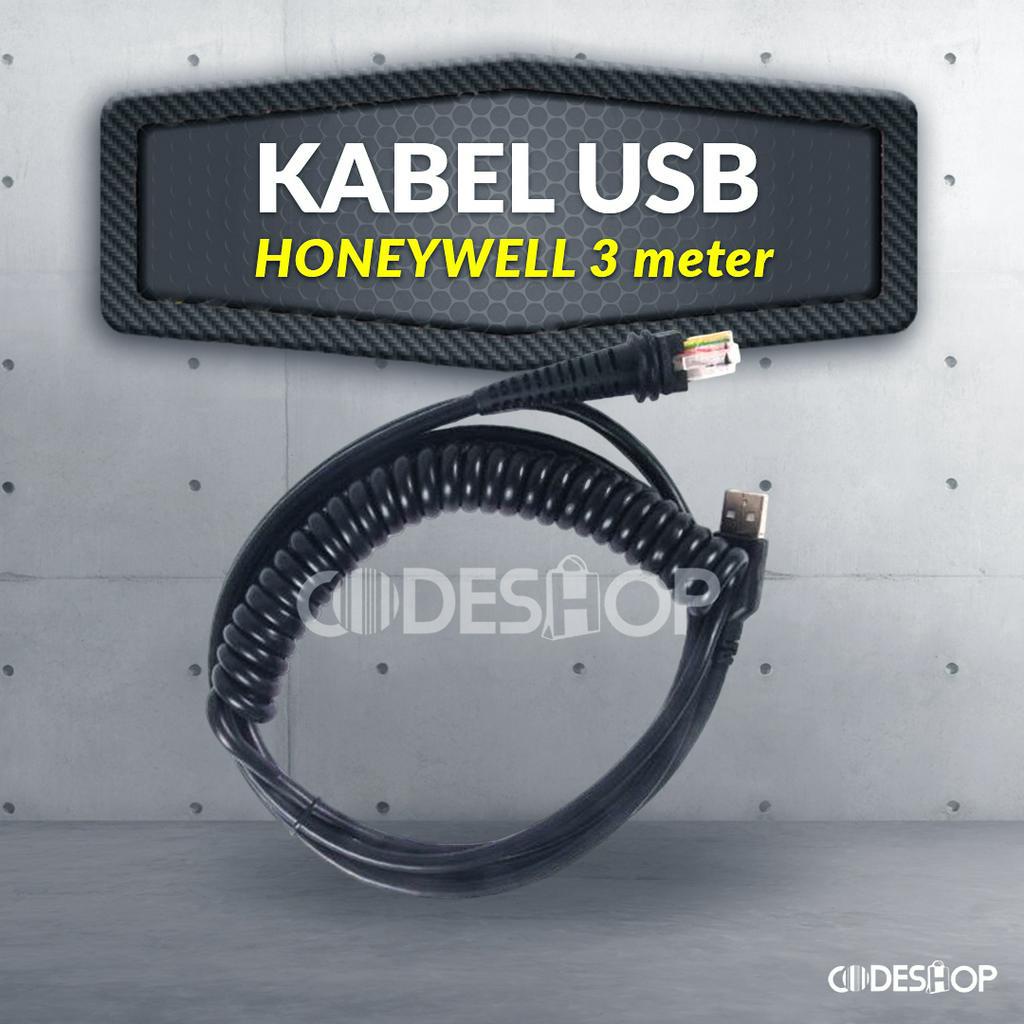 Jual Kabel Scanner Barcode HONEYWELL Voyager 1250G / 1250 G USB 3 meter ...