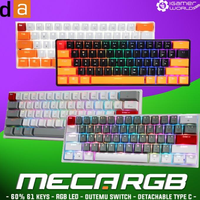 Jual Digital Alliance Meca 6 Rgb Mini 61% Mechanical Gaming Keyboard ...