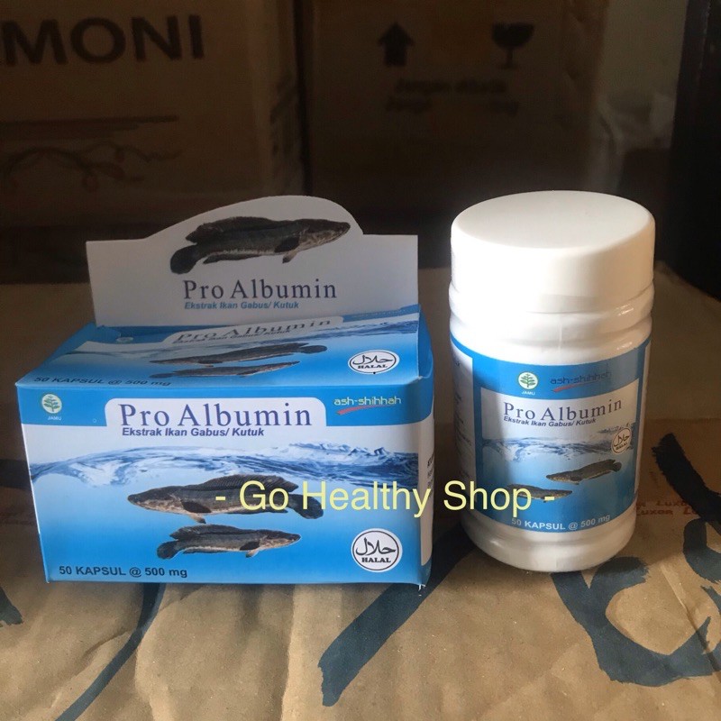 Jual Pro Albumin isi 50 kapsul | Shopee Indonesia