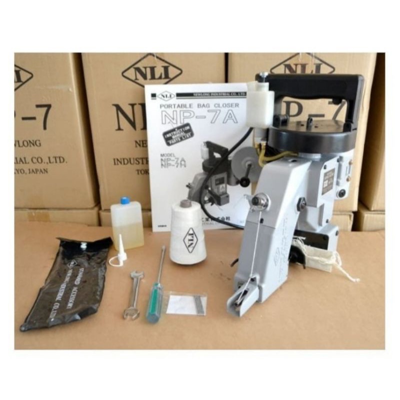 Jual Newlong Jepang NP7A Mesin Jahit karung NP-7A japan ori Jahit goni ...