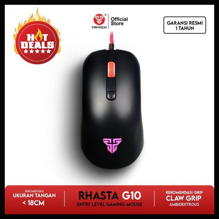 Jual Fantech Rhasta G10 Pro-Gaming Mouse - Hitam Terbaru | Shopee Indonesia