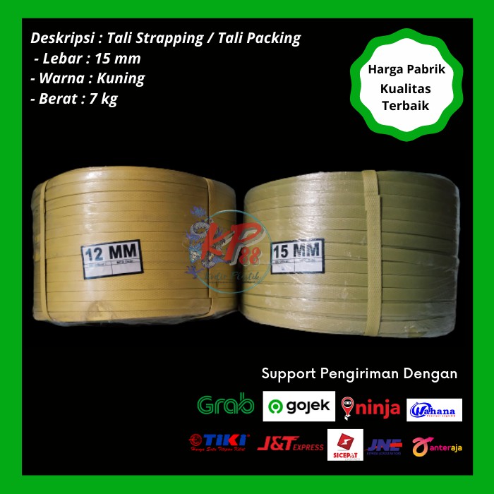 Jual Tali Strapping Band / Tali Packing 15mm | Shopee Indonesia