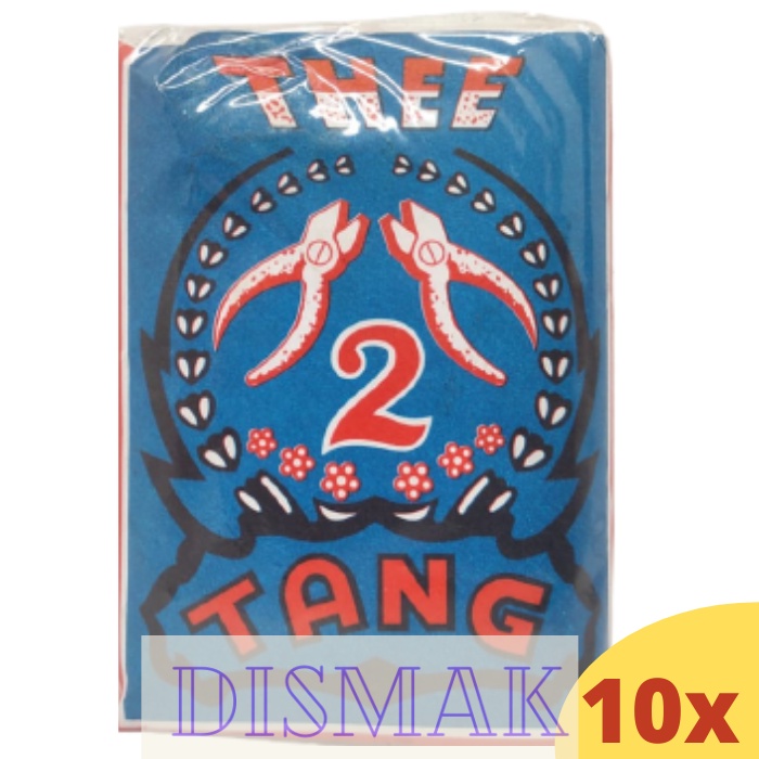 Jual Teh 2 tang 40gr Thee 2 Tang Biru 10 x 40 gram | Shopee Indonesia