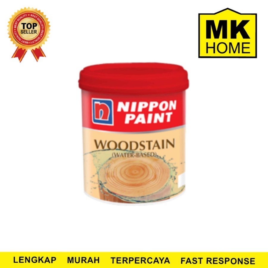 Jual Nippon Woodstain Cat Kayu WB 1L Meranti | Shopee Indonesia