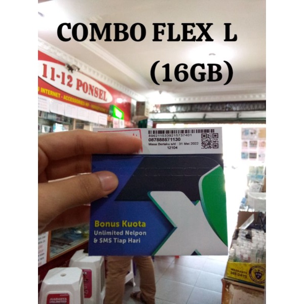 Jual KARTU XL COMBO FLEX L 16GB (27GB) | Shopee Indonesia