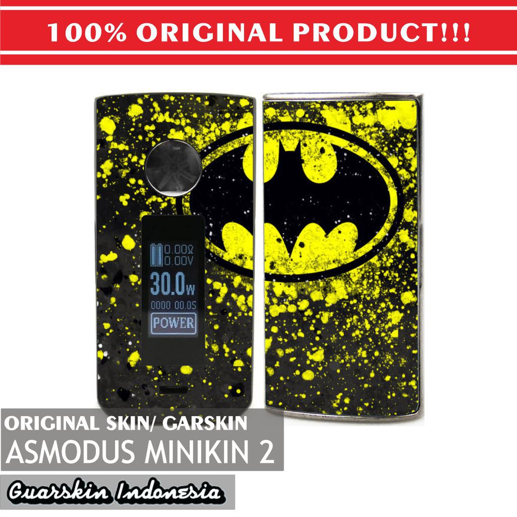 Jual Original! Mod Vape Asmodus Minikin 2 / V2 Skin / Garskin - Batman ...