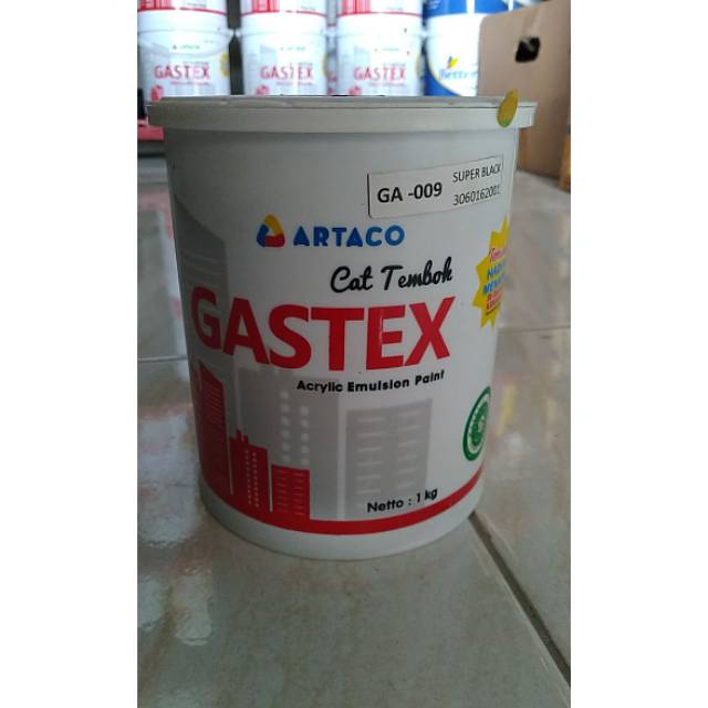 Jual CAT TEMBOK GASTEX 1 KG - KHUSUS INTERIOR | Shopee Indonesia