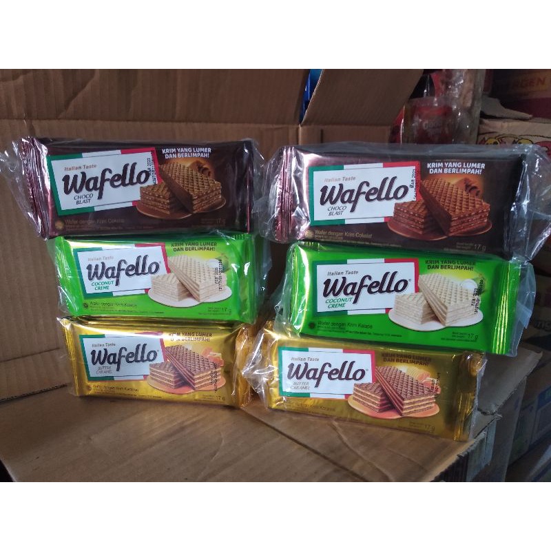Jual Roma Wafello Wafer 1 pak isi 10 pcs | Shopee Indonesia
