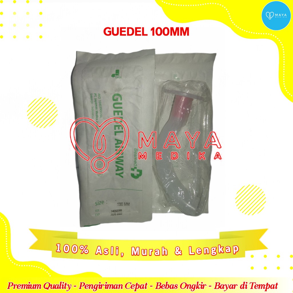 Jual Guedel 100 mm One Med | Shopee Indonesia