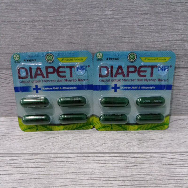 Jual Diapet NR (strip) isi 4 tablet | Shopee Indonesia