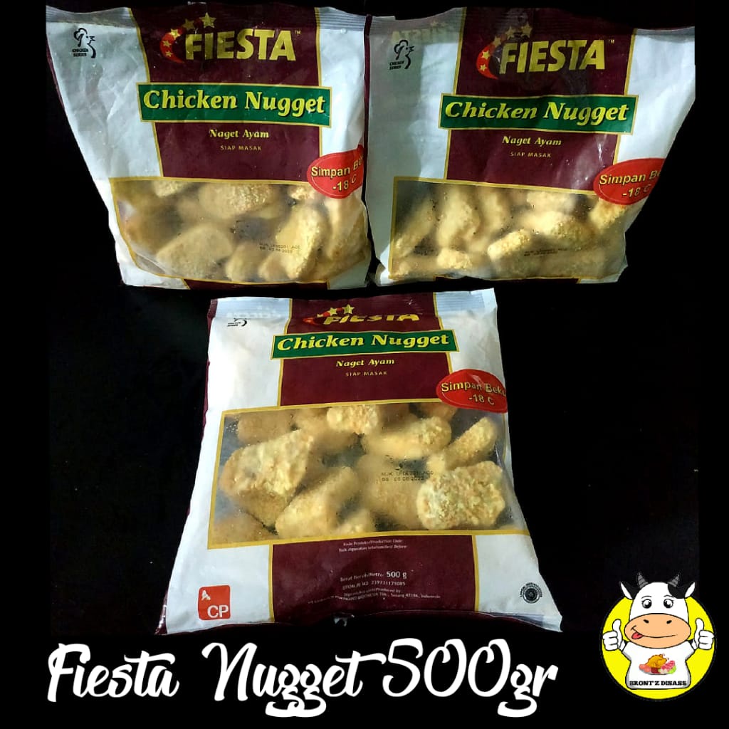Jual FIESTA CHICKEN NUGGET 250GRAM 400GRAM 500GRAM NUGGET AYAM - DISASS ...