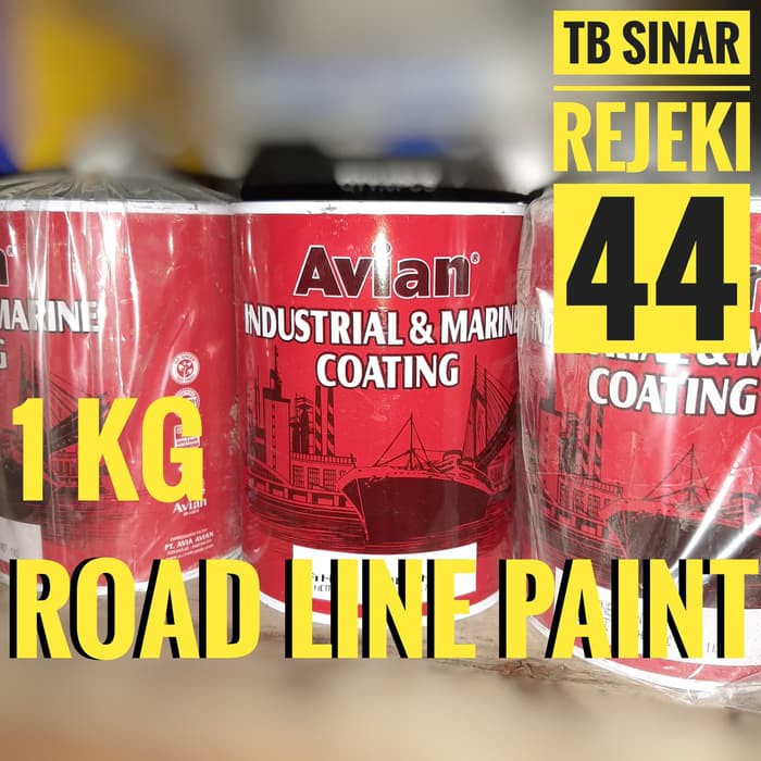 Jual AVIAN ROAD LINE Paint 1 KG Cat Minyak Garis Parkir Marka Jalan ...