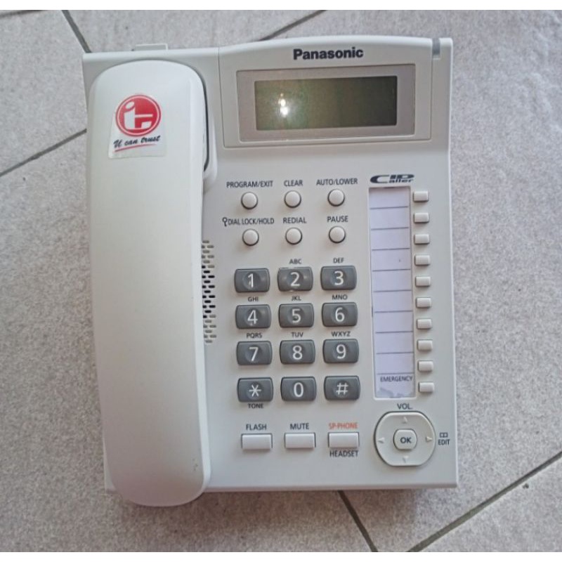 Jual Telepon panasonic KX-TS880 single line analog | Shopee Indonesia