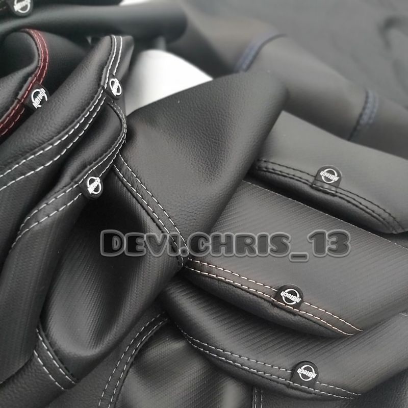 Jual kulit cover jok yamaha nmax dan new nmax bahan mbtech | Shopee ...