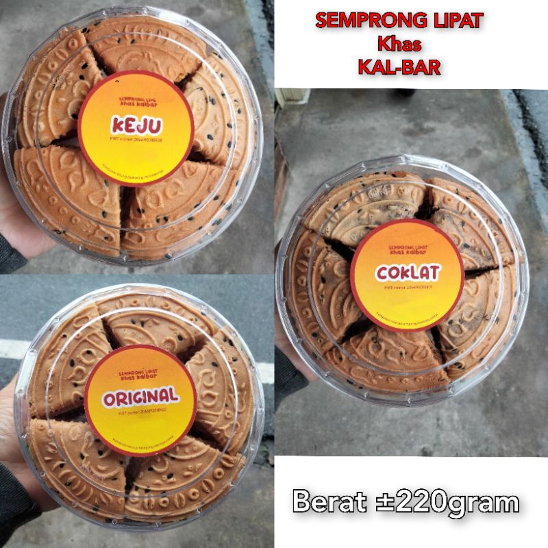 Jual Kue Semprong Lipat Khas Kalbar / Loves Semprong Pontianak | Shopee ...