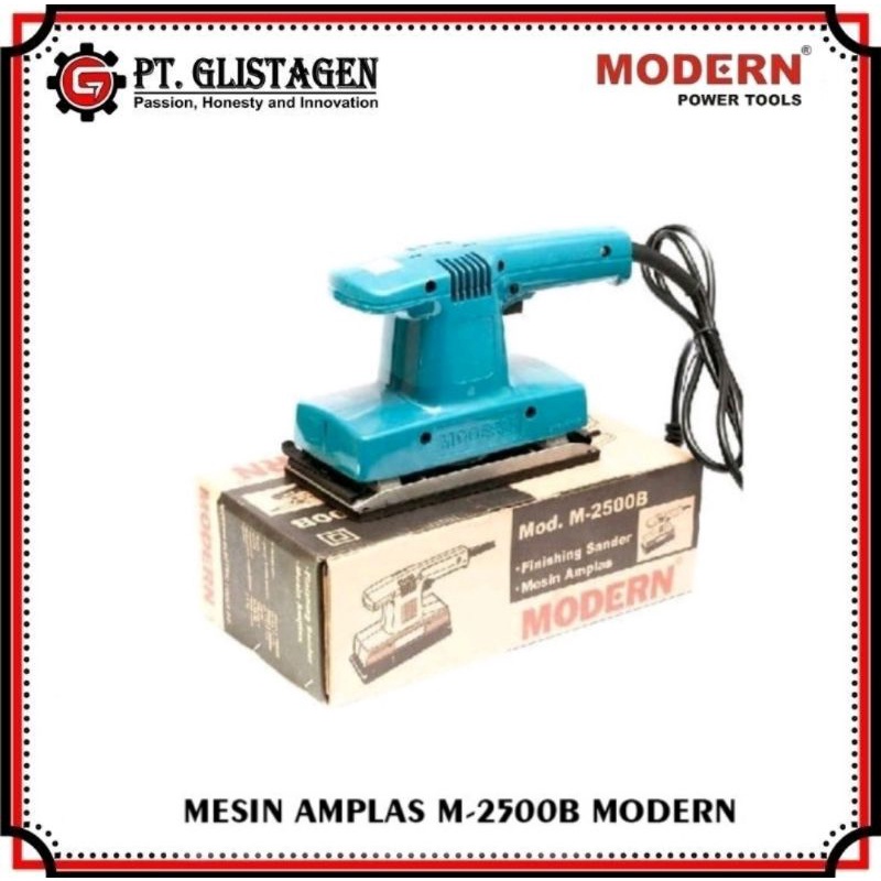 Jual Mesin Amplas / Finishing Sander M-2500B Modern | Shopee Indonesia