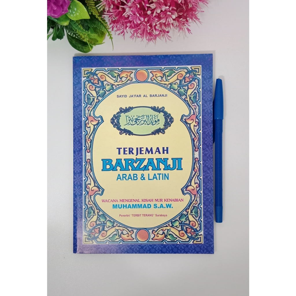 Jual Kitab Maulid Al Barzanji Arab Latin Terjemah ( Terbit Terang ...