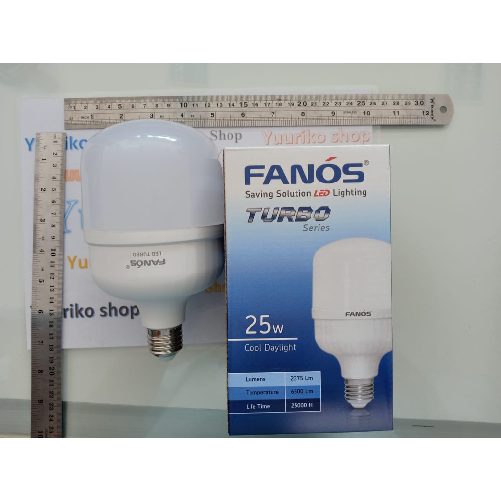 Jual Lampu Fanos Turbo Series LED putih 25 W Cool Daylight murah ...