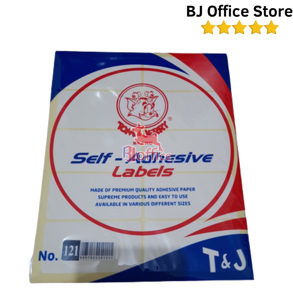 Jual Sticker Label Tom & Jerry No. 121 / Label | Shopee Indonesia