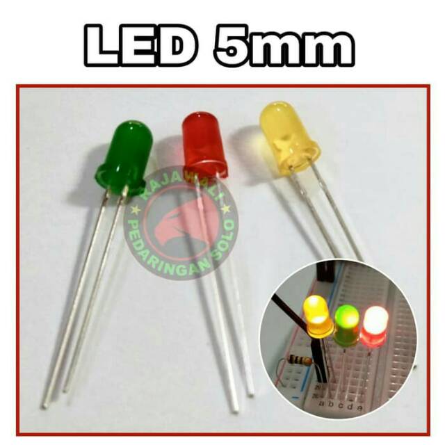 Jual Led 5mm per 10 pcs | Shopee Indonesia
