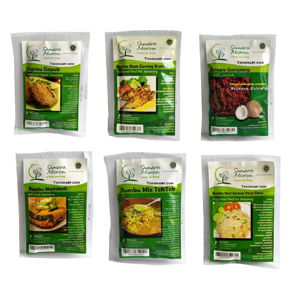 Jual Bumbu Instan ENAK Samara Micron - MIE TEK TEK / GEPUK / NASI ...