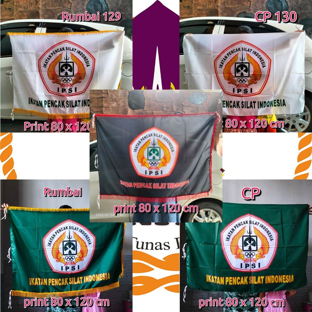 Jual Bendera IPSI Ikatan Pencak Silat Indonesia Rumbai | Shopee Indonesia